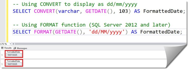 Convert dd/mm/yyyy to date SQL Server - SQL Server Guides