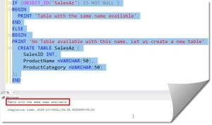 Create Table If Not Exists SQL Server - SQL Server Guides
