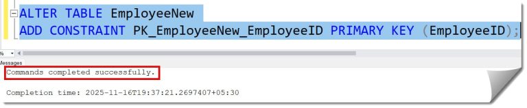 SQL Server Create Table With Primary Key - SQL Server Guides