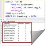 SQL Server Table Name Length Limit - SQL Server Guides