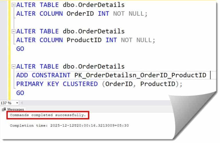 SQL Server Add Primary Key To Existing Table - SQL Server Guides