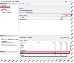 SQL Server Grant Select On Table - SQL Server Guides