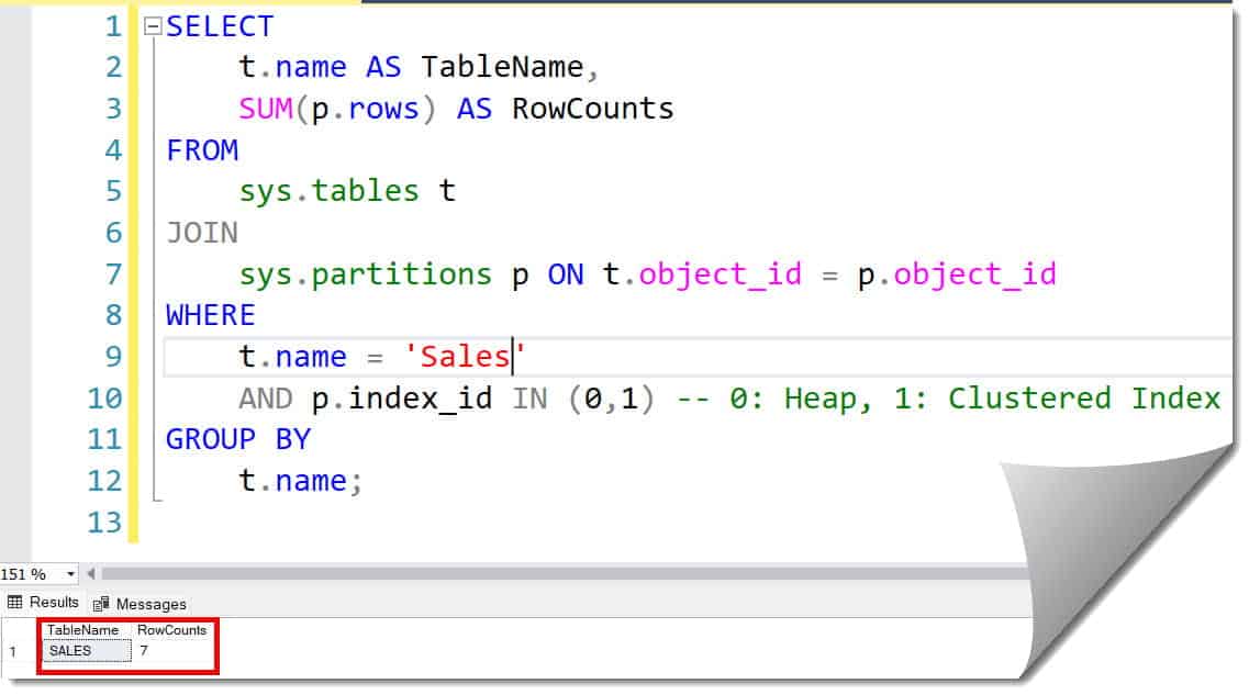 SQL Get Number Of Rows In Table - SQL Server Guides