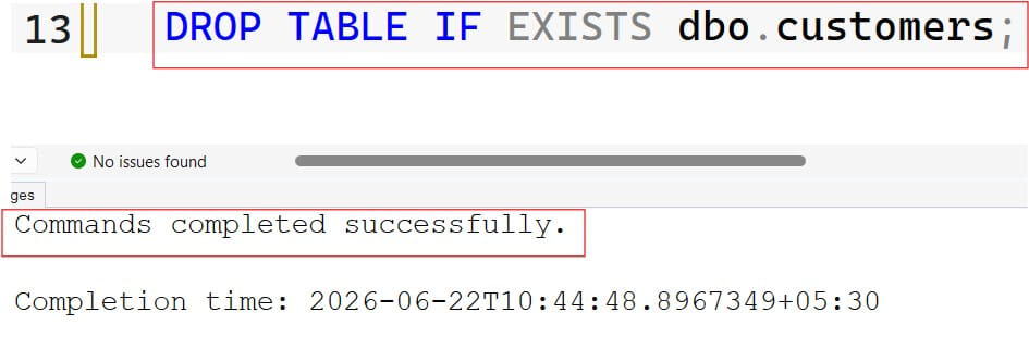 SQL DROP TABLE - SQL Server Guides